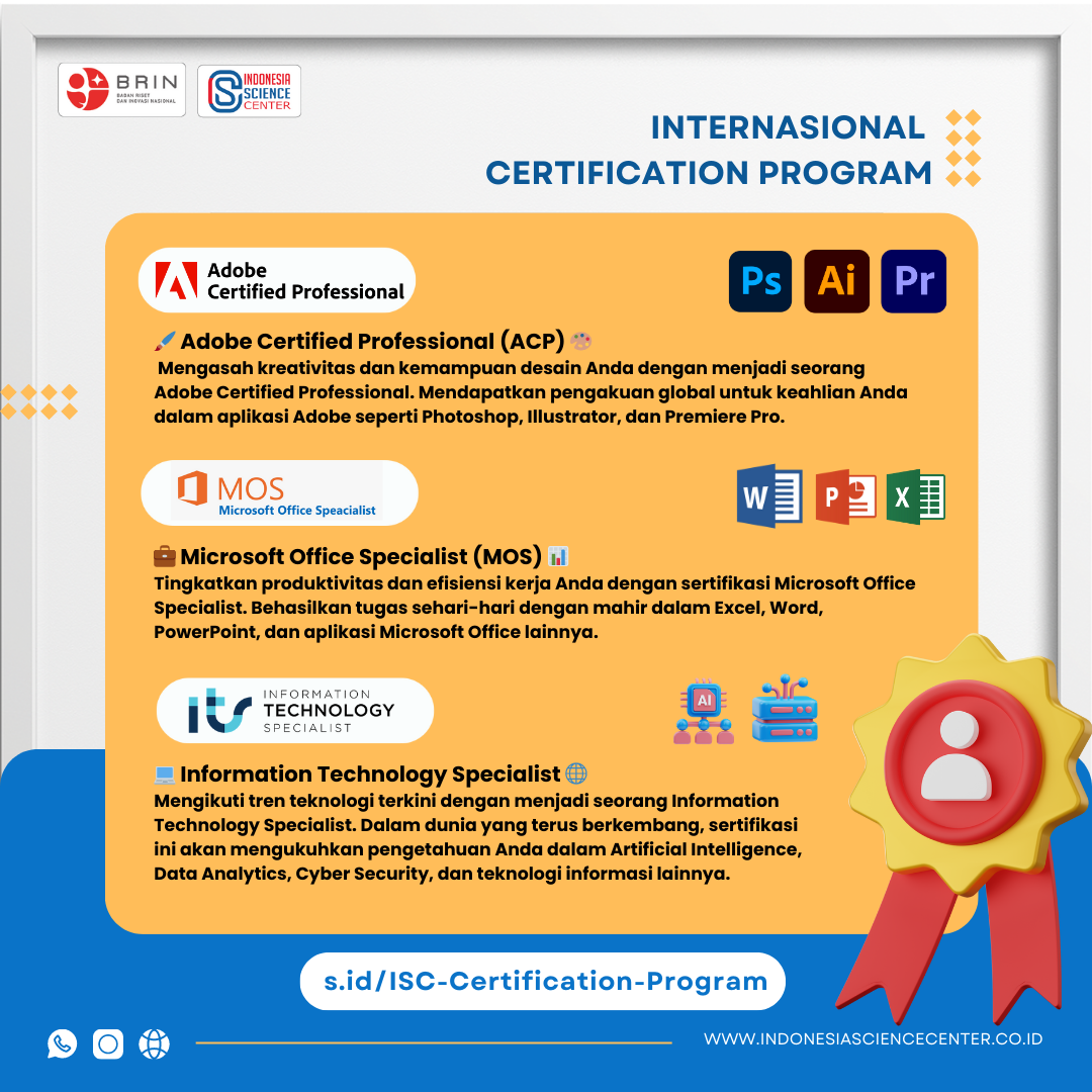 International Certification Program - Indonesia Science Center